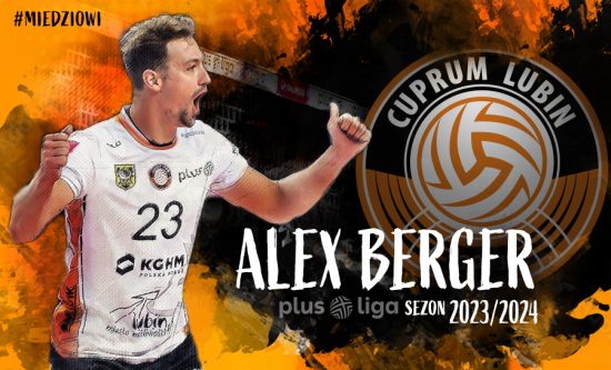 Alexander Berger na dłużej w Cuprum Lubin! – Cuprum Stilon Gorzów